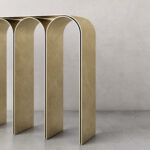 STUDIOTWENTYSEVEN • GOLD ARCH CONSOLE BY PIETRO FRANCESCHINI