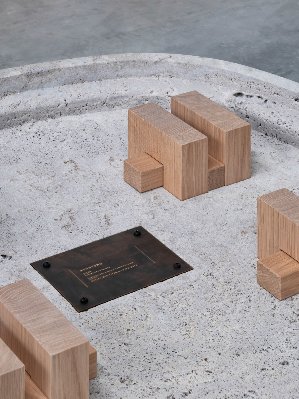 STUDIOTWENTYSEVEN • RIFT COFFEE TABLE STONE BY ANDY KERSTENS