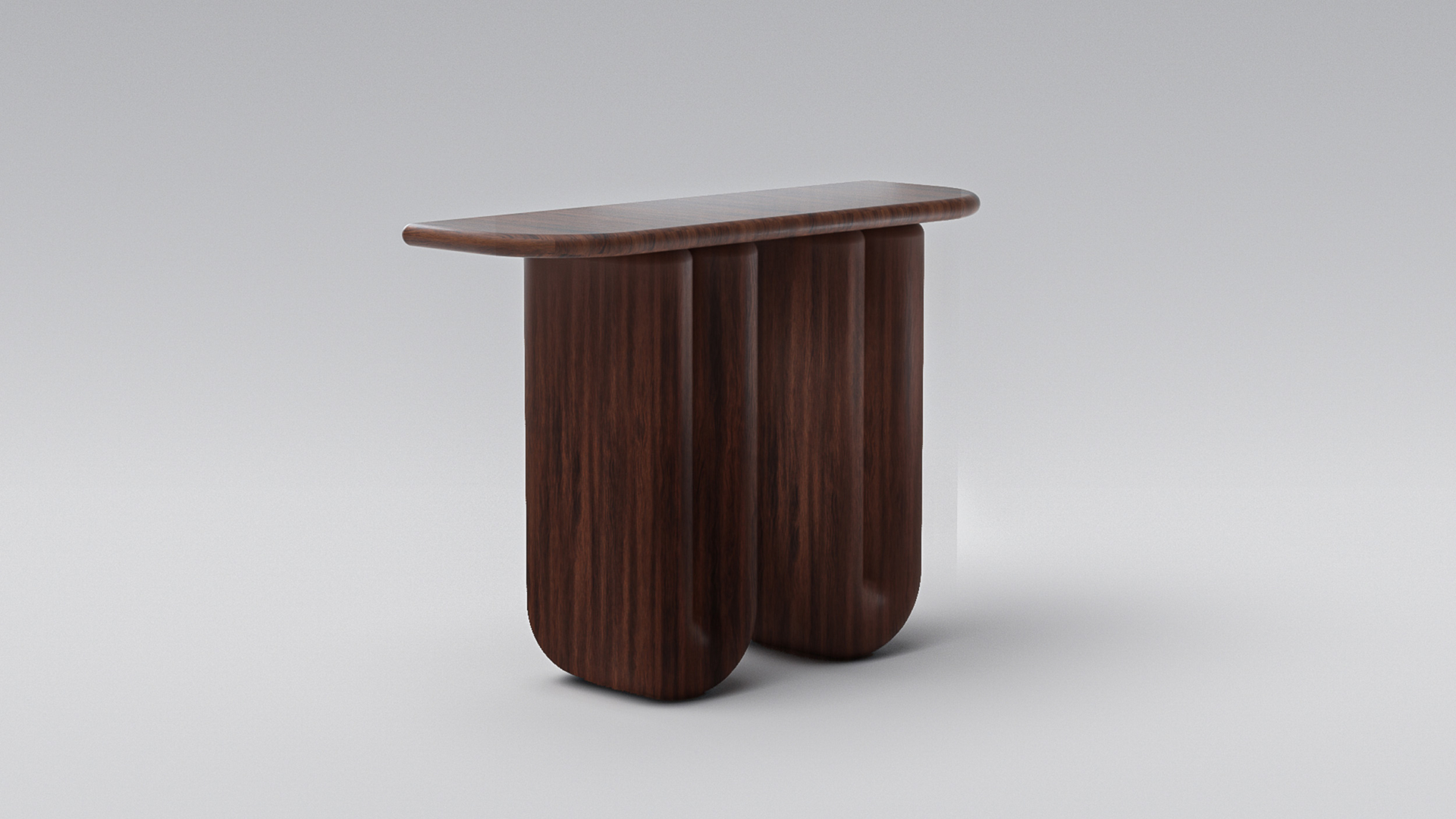 STUDIOTWENTYSEVEN • CHUBBY OAK CONSOLE BY ARTHUR VALLIN