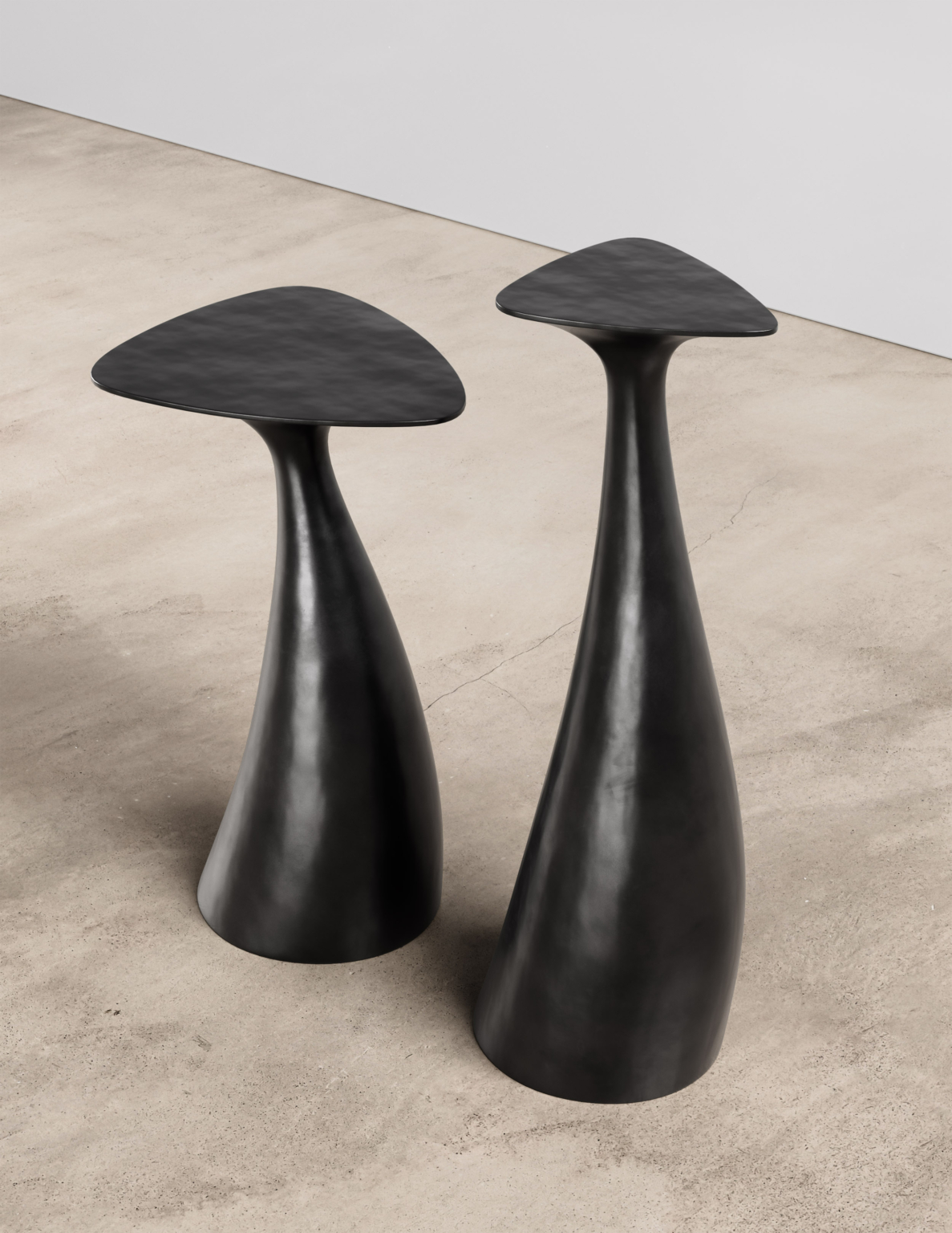 STUDIOTWENTYSEVEN • EMPEROR SIDE TABLE 24 BLACK PATINATED BRONZE BY ...