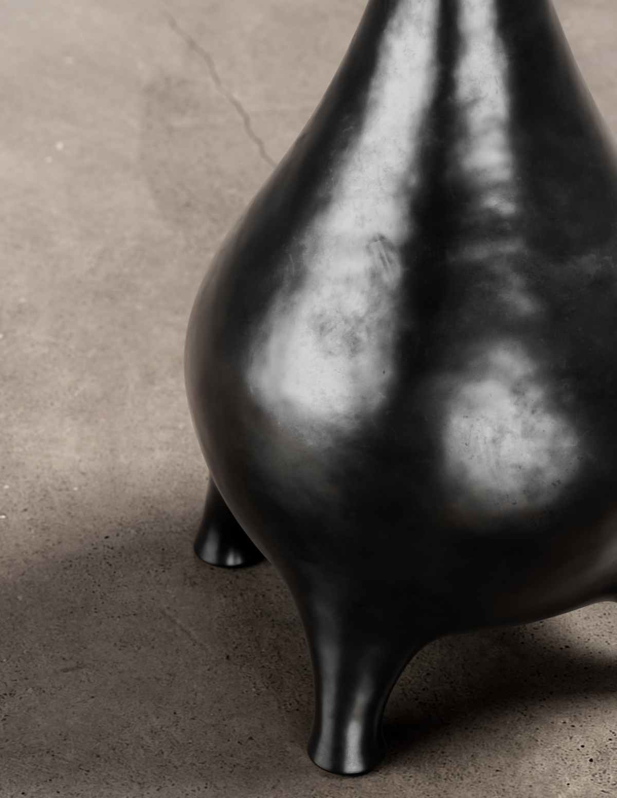 STUDIOTWENTYSEVEN • GAMOT SIDE TABLE BLACK PATINATED BRONZE BY DAVID ...