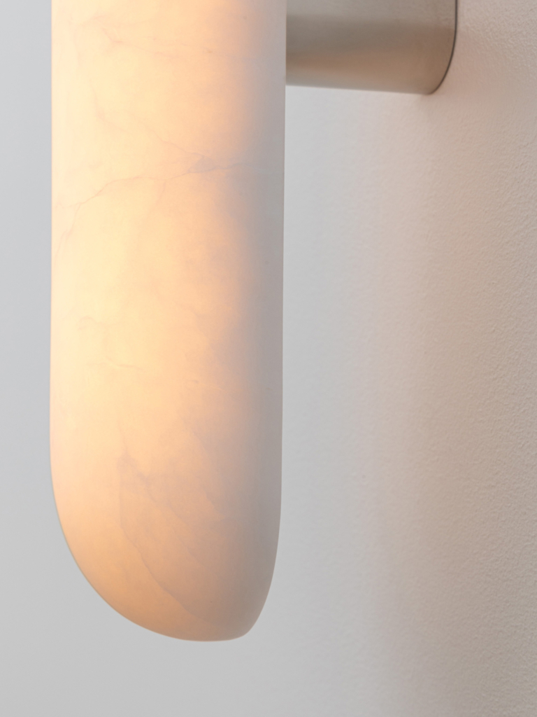 STUDIOTWENTYSEVEN • GÉLULE ALABASTER SCONCE BY JOSEPH DIRAND