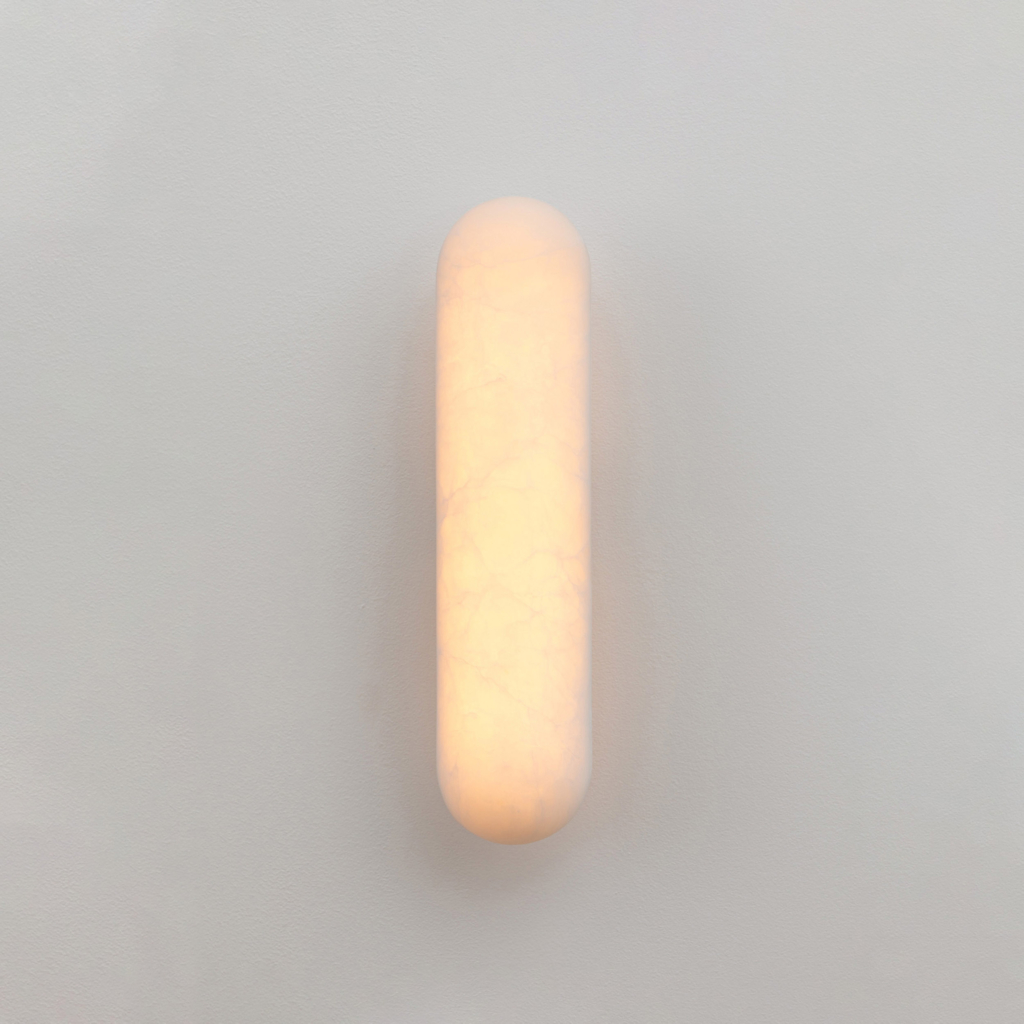 STUDIOTWENTYSEVEN • GÉLULE ALABASTER SCONCE BY JOSEPH DIRAND
