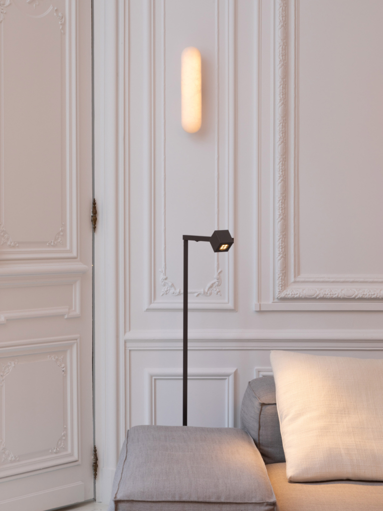STUDIOTWENTYSEVEN • GÉLULE ALABASTER SCONCE BY JOSEPH DIRAND