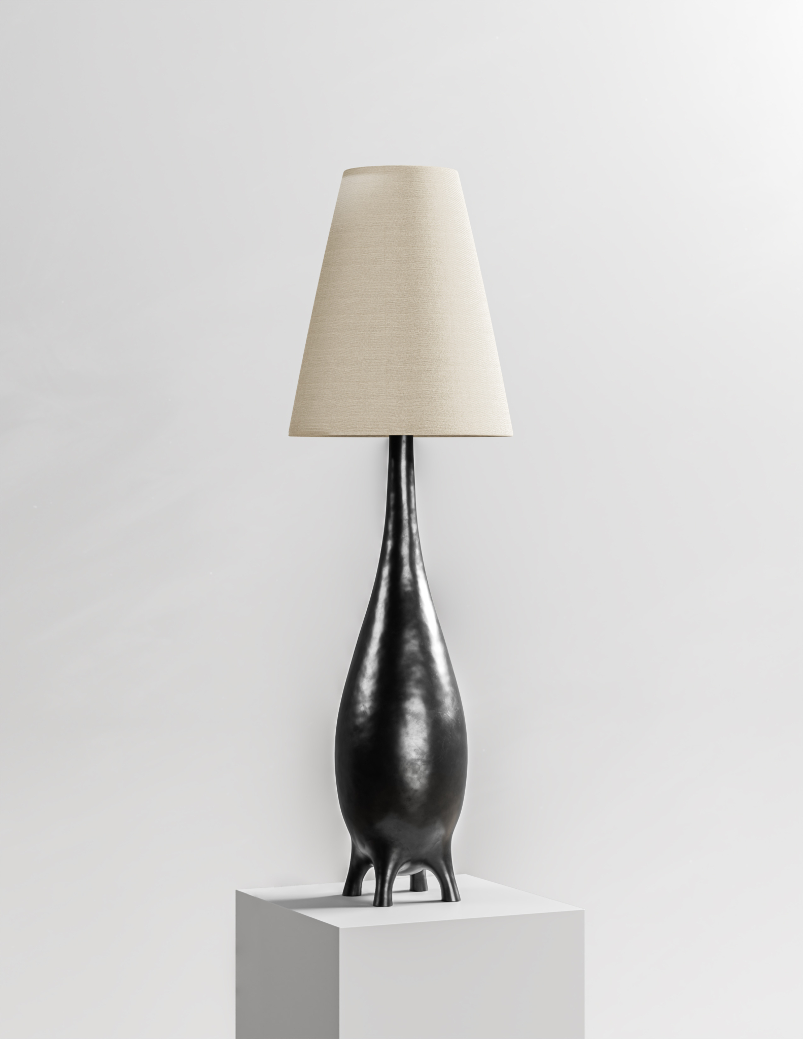 STUDIOTWENTYSEVEN • GAMOT TABLE LAMP BLACK PATINATED BRONZE BY DAVID ...