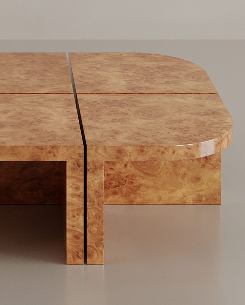 STUDIOTWENTYSEVEN • CLOVER COFFEE TABLE BY FLEUR DELESALLE