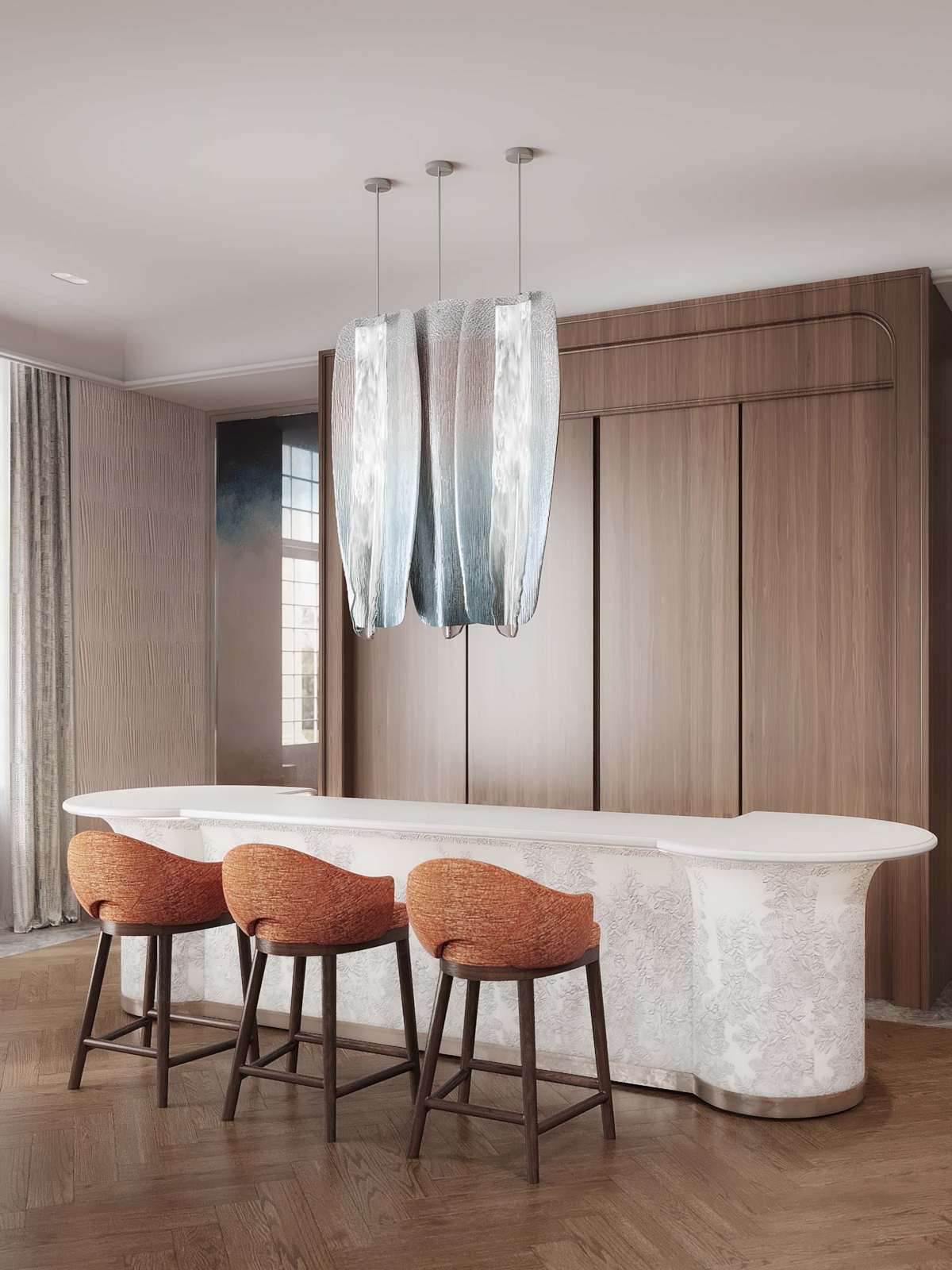 STUDIOTWENTYSEVEN • WATERFALL PENDANT BY ANNA AGAPOVA