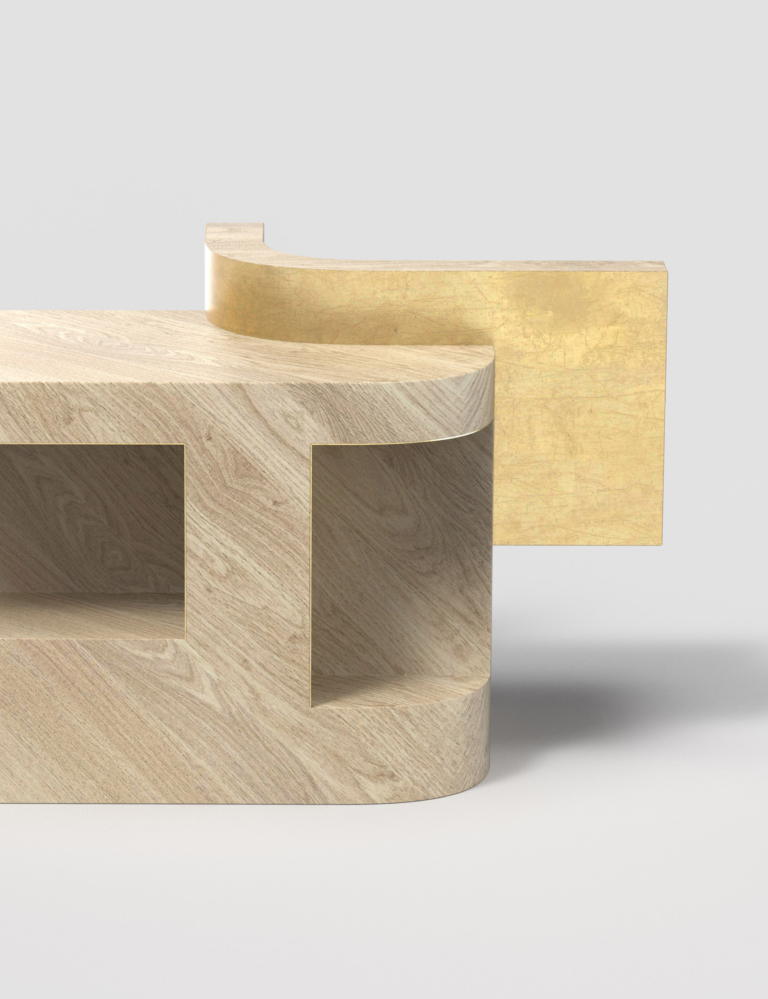 STUDIOTWENTYSEVEN • XPO SIDE TABLE BY JIMMY DELATOUR