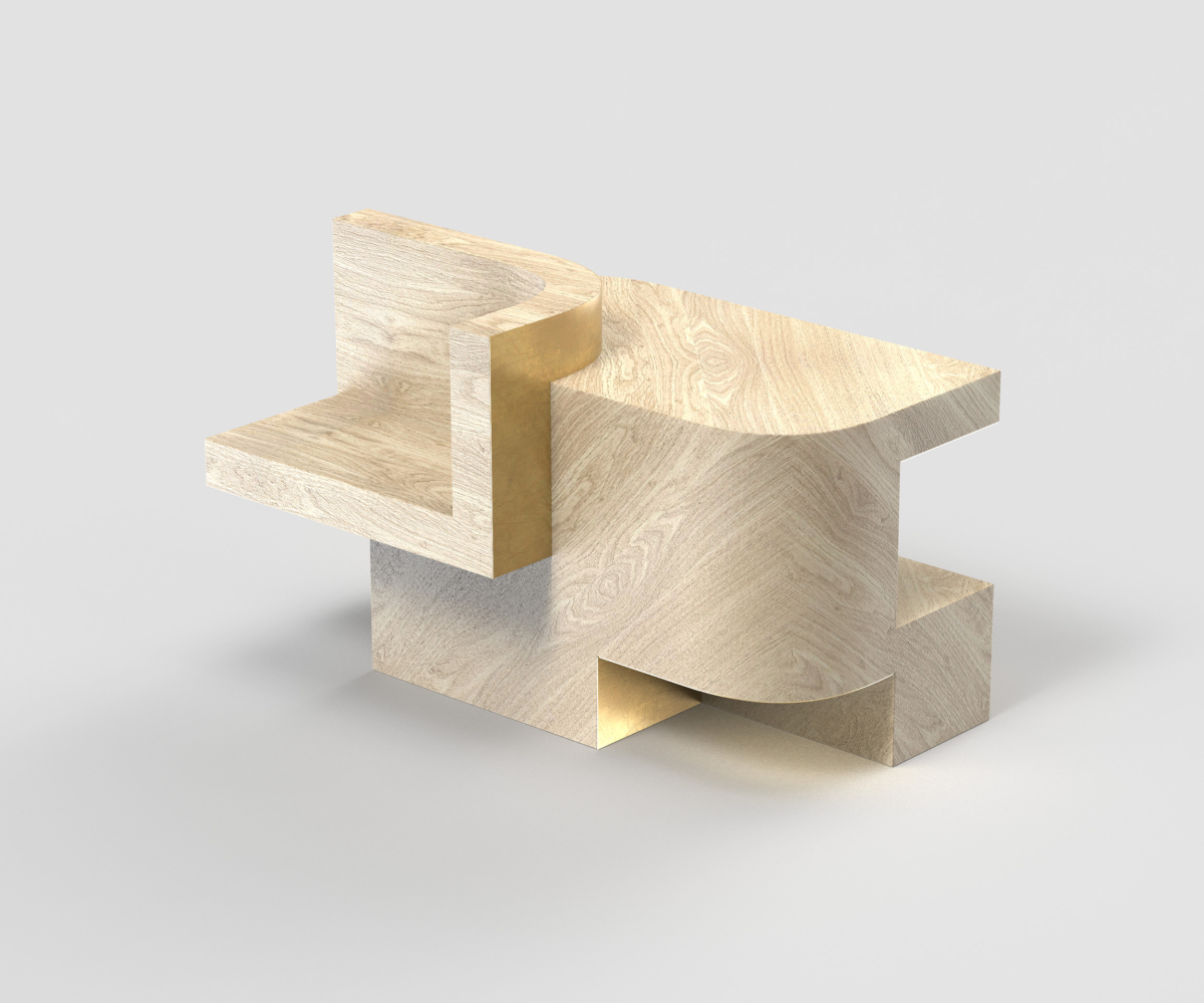 STUDIOTWENTYSEVEN • XPO SIDE TABLE BY JIMMY DELATOUR