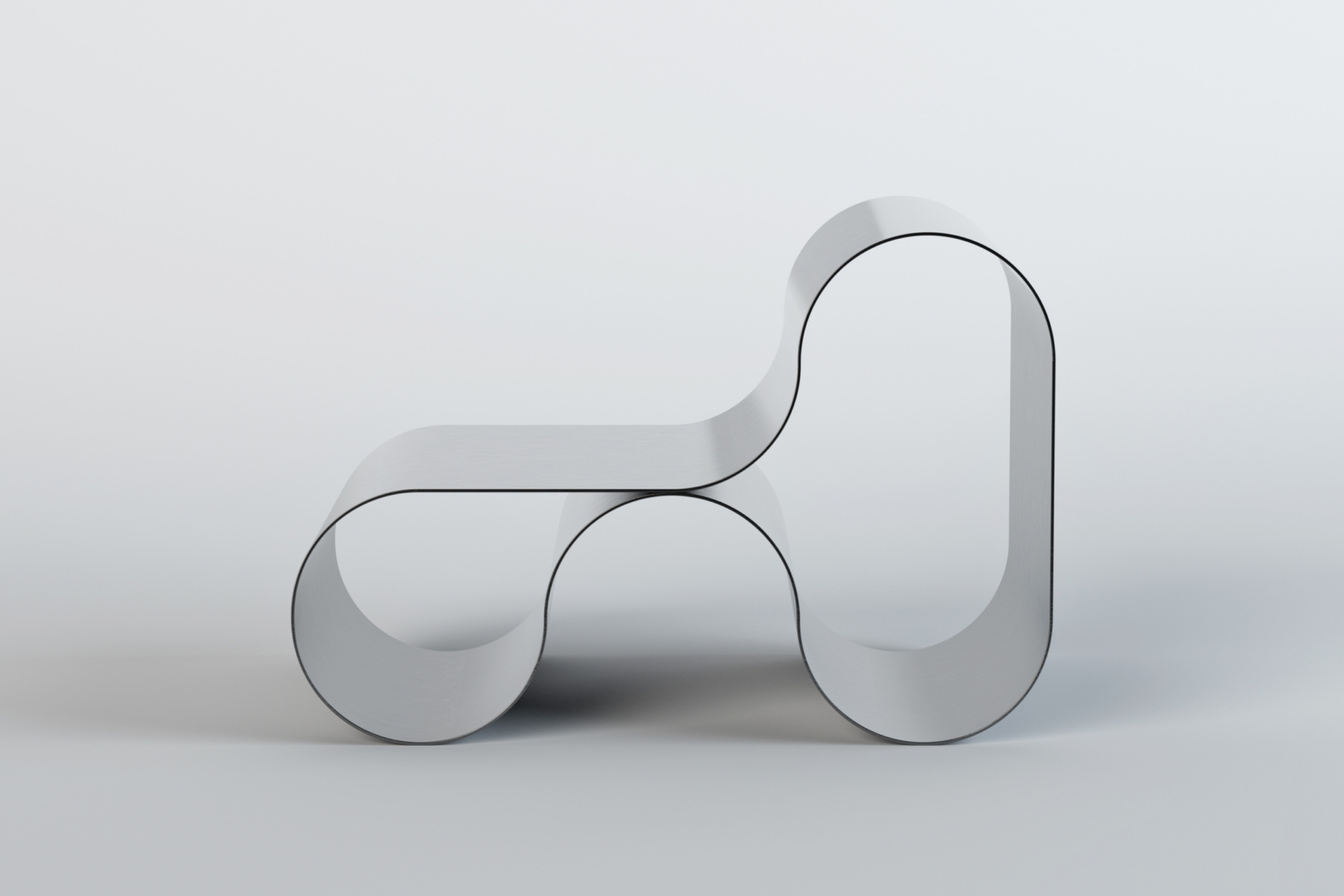 STUDIOTWENTYSEVEN • ETERNITY CHAIR STAINLESS STEEL BY ARDA YENIAY