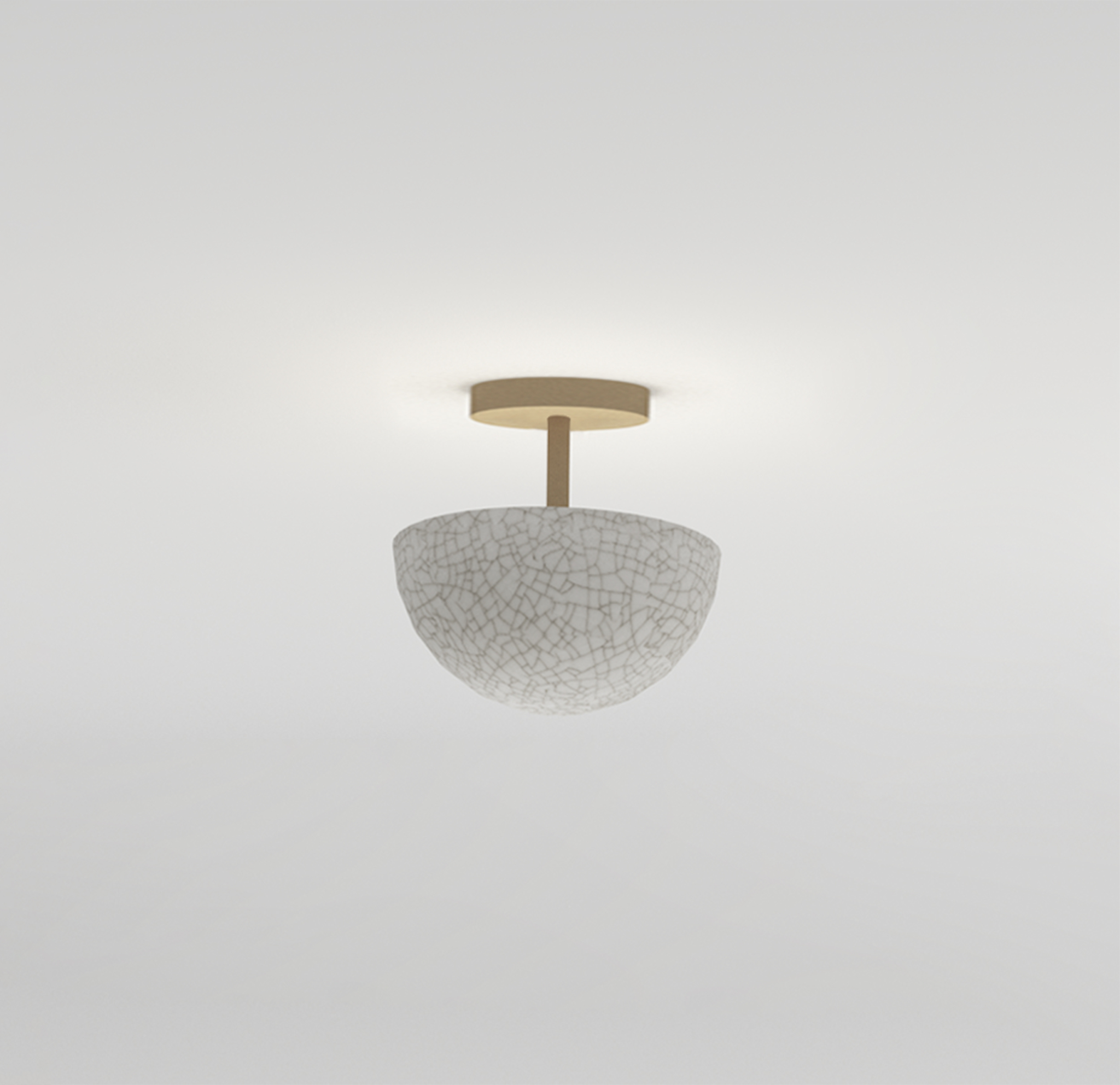 STUDIOTWENTYSEVEN • RAKU YAKI CEILING LAMP BY EMMANUELLE SIMON