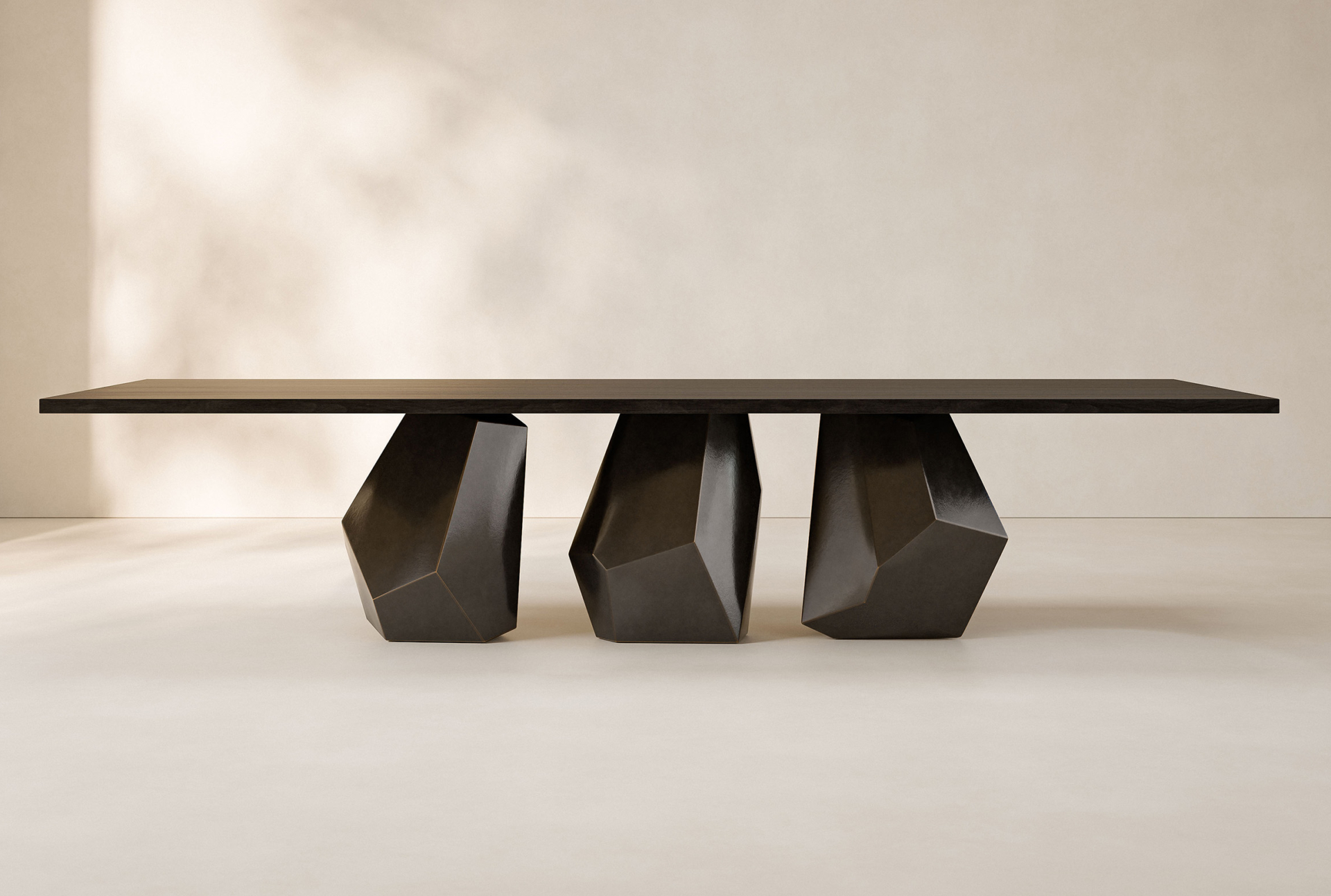 STUDIOTWENTYSEVEN • AWAKENING 01 TABLE BLACK BRONZE BY SEBASTIEN DURELLI