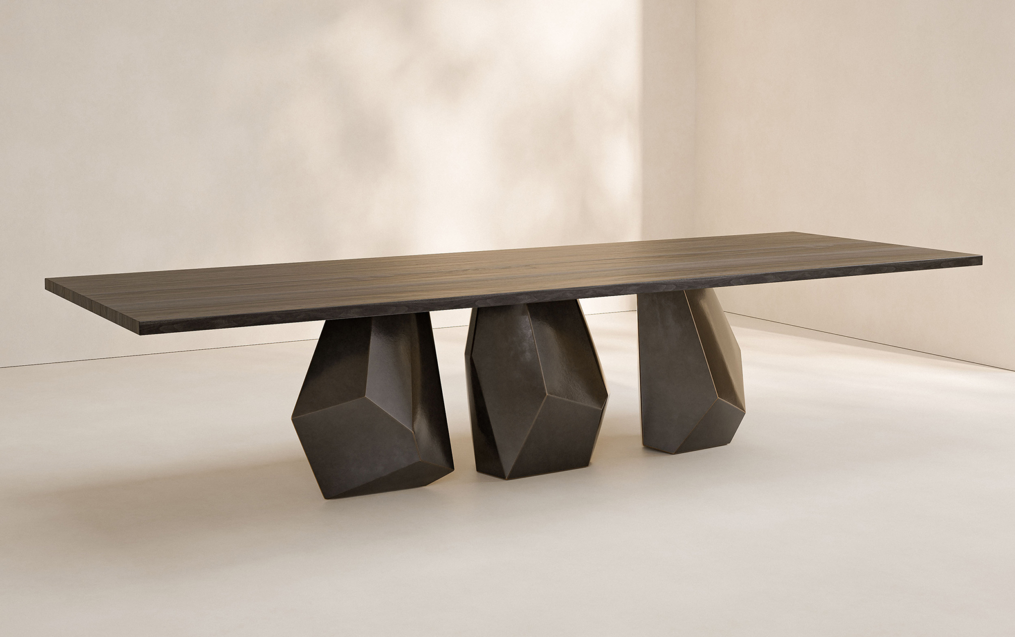 STUDIOTWENTYSEVEN • AWAKENING 01 TABLE BLACK BRONZE BY SEBASTIEN DURELLI